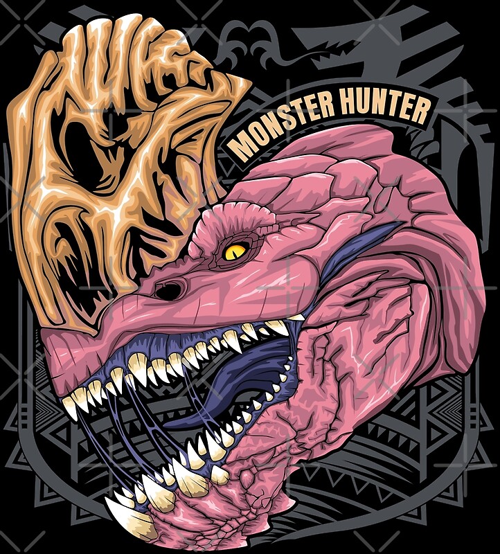 "Anjanath Monster Hunter" by Dan Dee | Redbubble