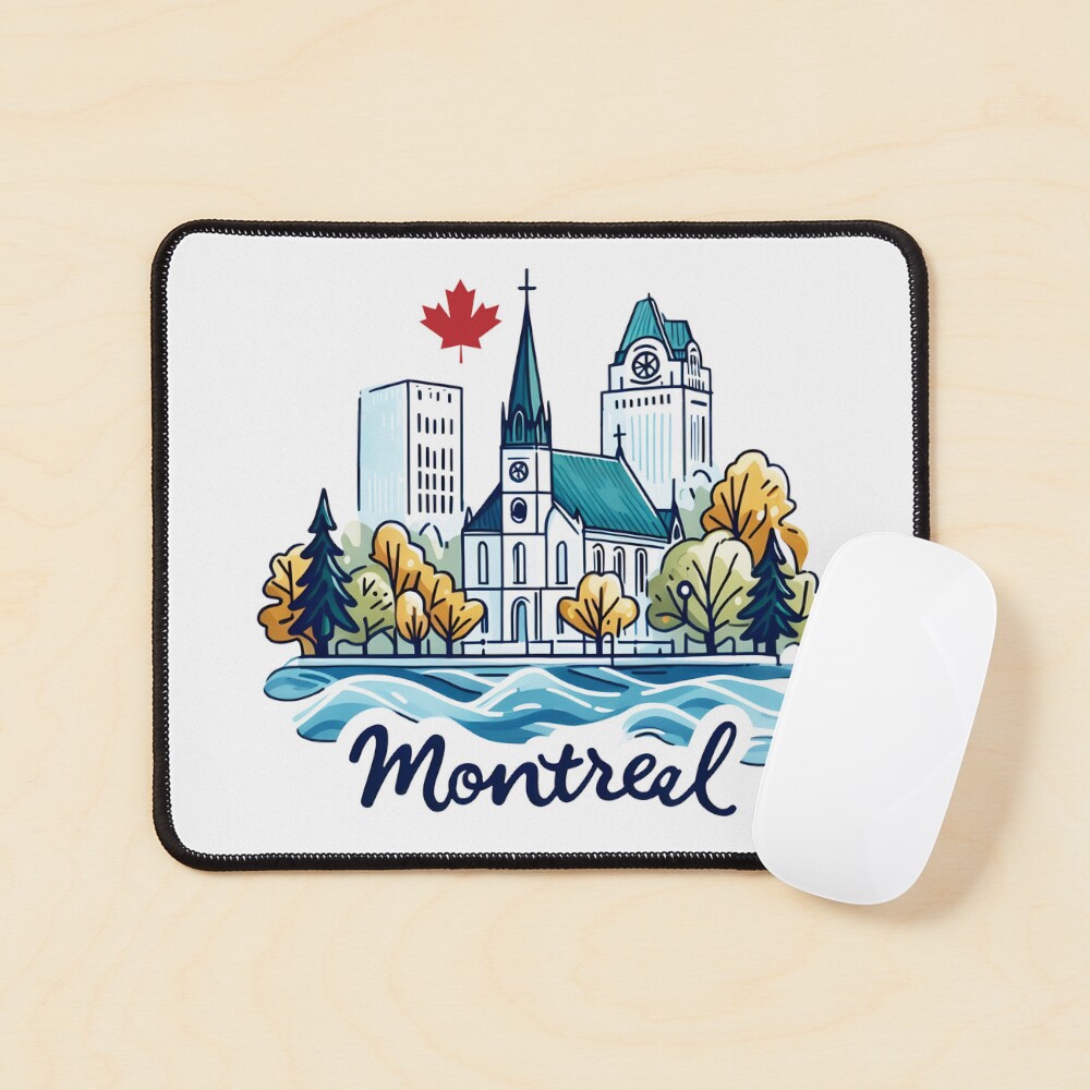"Montreal Quebec Canada " Sticker for Sale by HowToCanadian | Redbubble