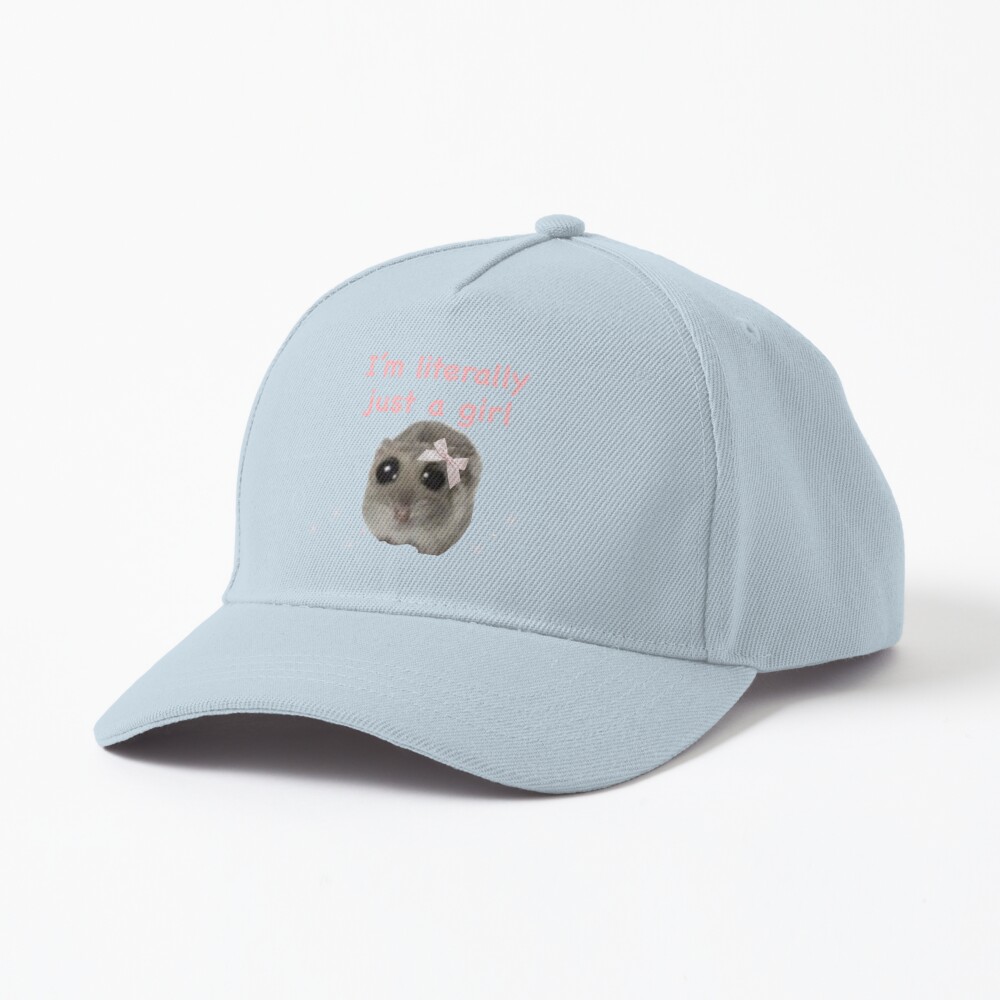 "I’m Literally Just A Girl, Cute Rat With Coquette Bow Ribbon Baby Pink ...