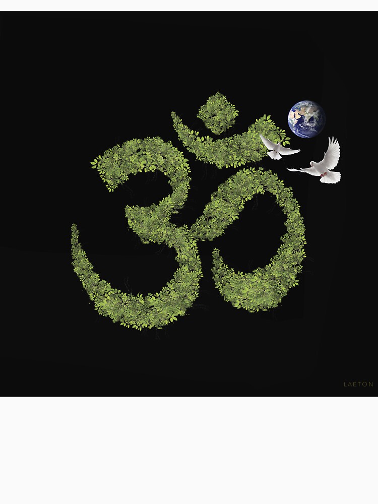 Om Bohemian Earth Awesome Psychedelic Earth Inner Peace Door Mats ...