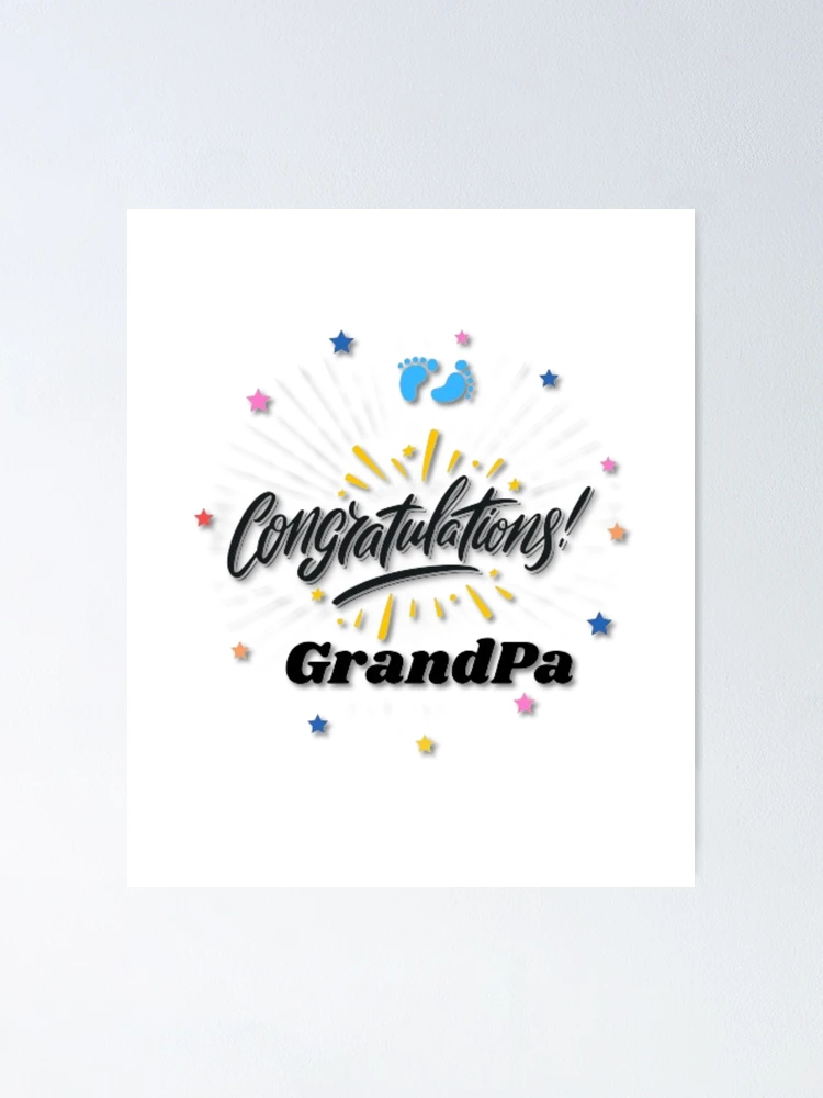 Congratulations Grandpa Clip Art Grandfather And Granddaughter