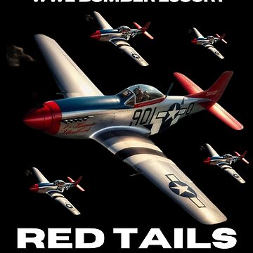 "RED TAILS" Essential T-Shirt for Sale by BabaSoti | Redbubble