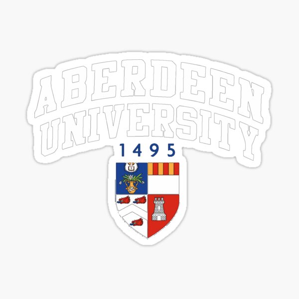 "University of Aberdeen Scotland " Sticker for Sale by MemoUniversity ...