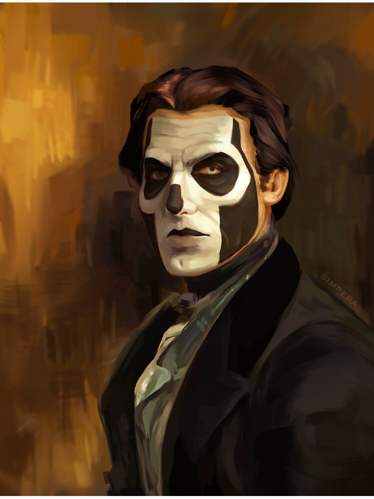 "Papa III (Terzo) - Eugène Delacroix's Self Portrait" Sticker for Sale by simpera | Redbubble
