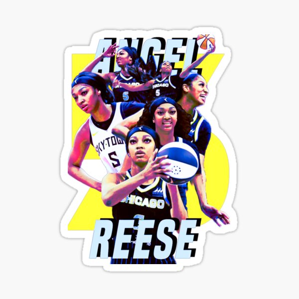 "Angel Reese " Sticker for Sale by lowfpsgraphics1 | Redbubble
