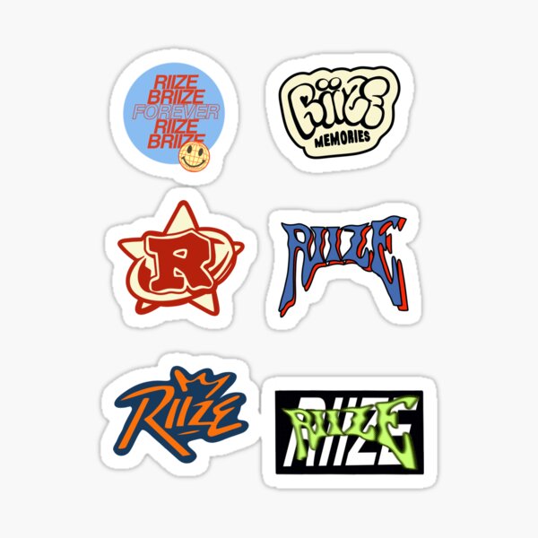 "Riize Sticker Pack" Sticker for Sale by maknaeandco | Redbubble