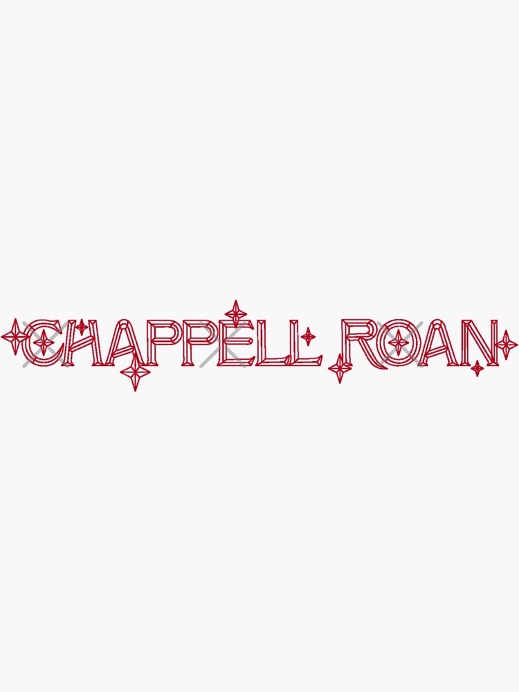 "chappell roan logo" Sticker for Sale by envytheleaves | Redbubble