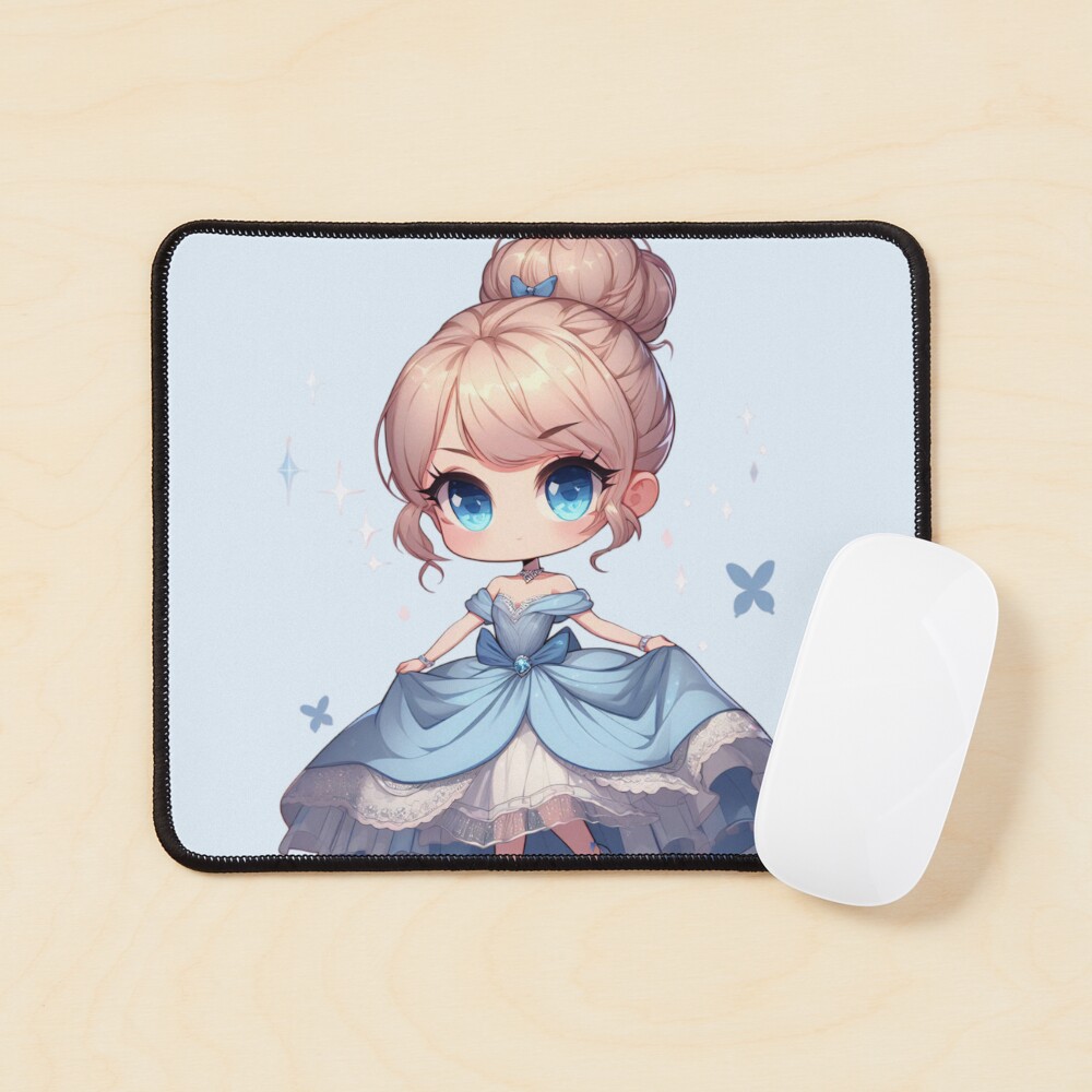 "Chibi Cinderella " Sticker for Sale by AnimeArtStudio | Redbubble