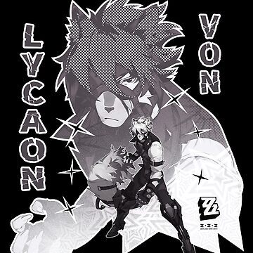 "Von Lycaon Minimalist" Sticker for Sale by Joks Nest | Redbubble