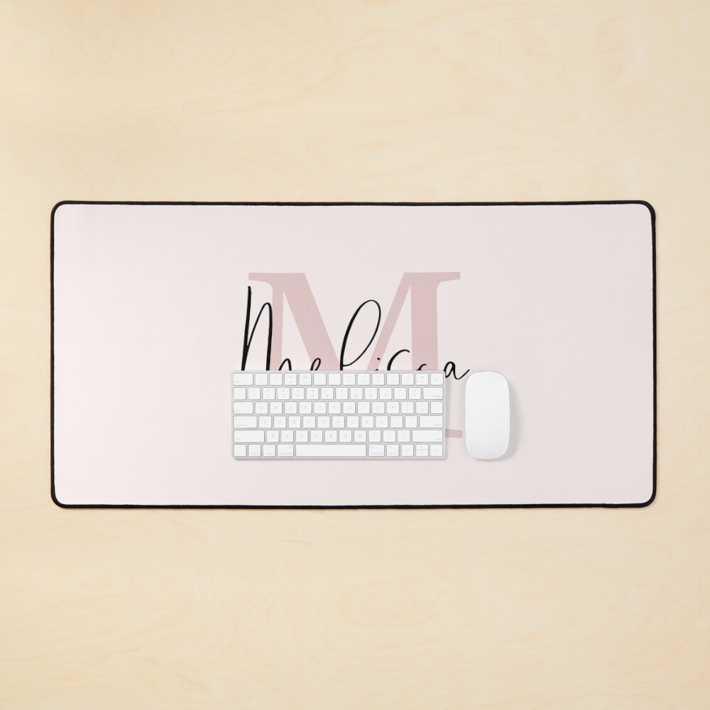 "Melissa - Custom name on black cursive font " Sticker for Sale by ...