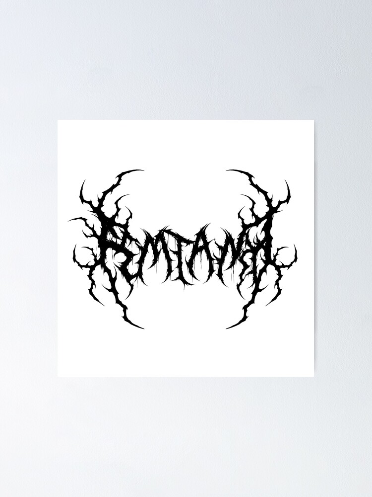 "femtanyl fan logo" Poster for Sale by greaze | Redbubble