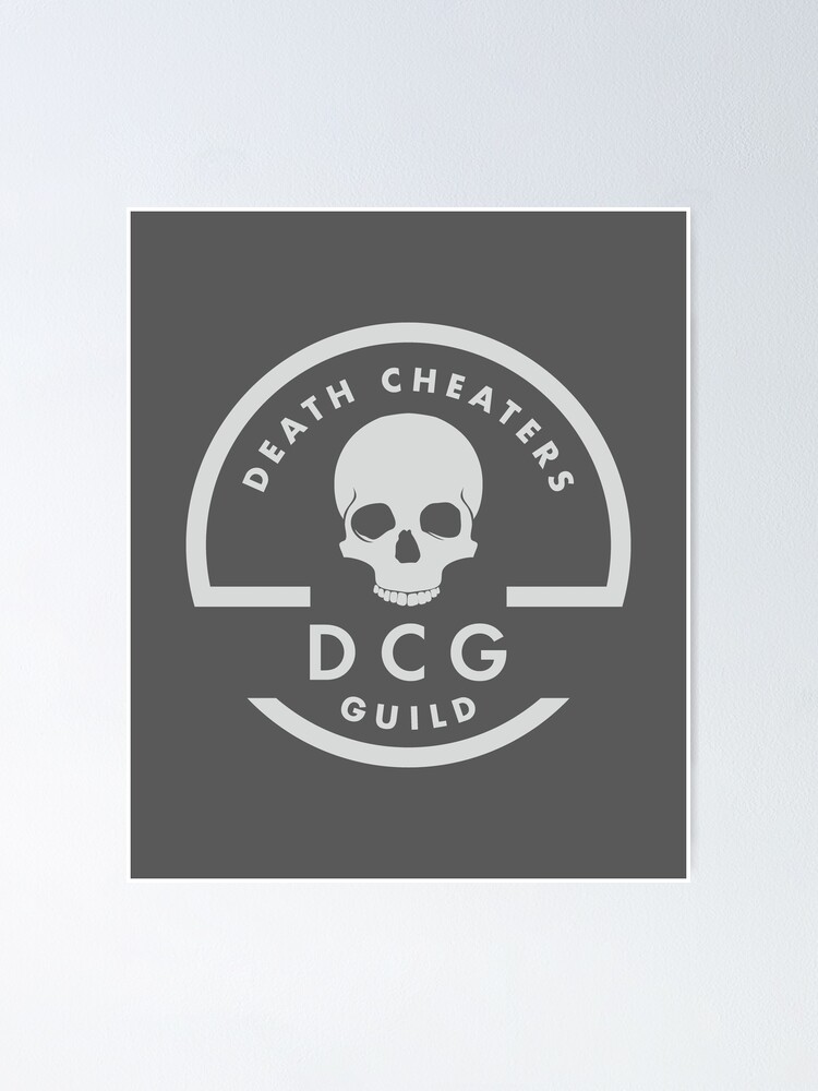 "Death Cheaters Guild | D.C.G. • Drift" Poster for Sale by GOBBI-DESIGN ...