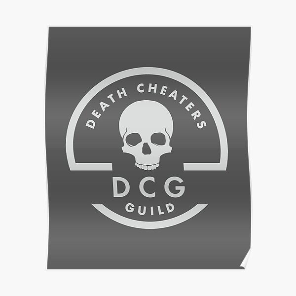 "Death Cheaters Guild | D.C.G. • Drift" Poster for Sale by GOBBI-DESIGN ...