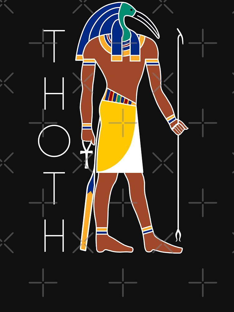 "The wisdom of Thoth" T-shirt for Sale by polygrafix | Redbubble ...