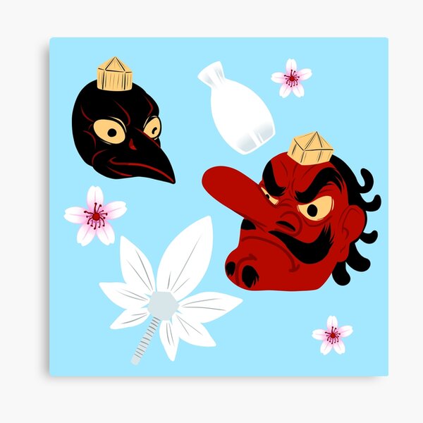 Tengu Canvas Prints | Redbubble