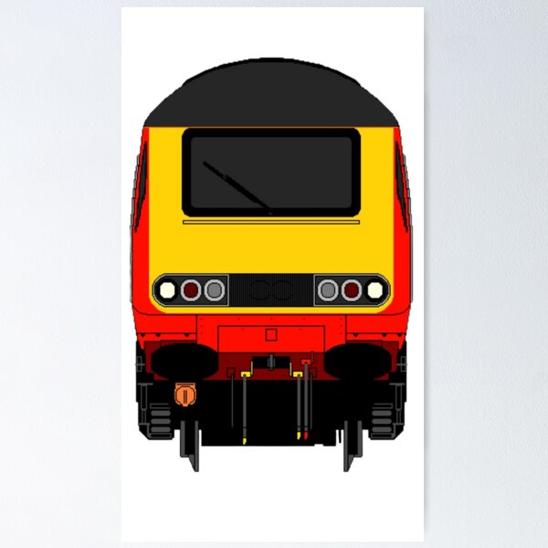 "Virgin hst with buffers " Poster for Sale by TrainFanatic | Redbubble