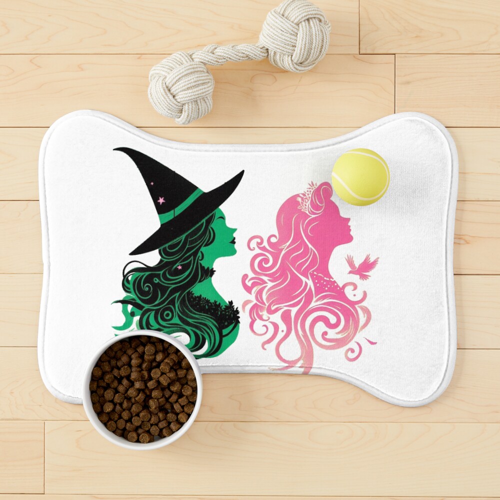 "Elphaba & Glinda Wicked the Musical Defying Gravity" Sticker for Sale ...