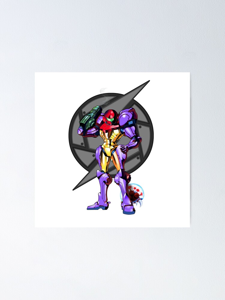 "Super Metroid Ending" Poster by Biosiz | Redbubble