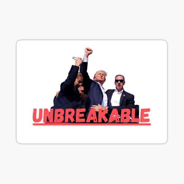 "trump assassination attempt" Sticker for Sale by FaridStoore | Redbubble