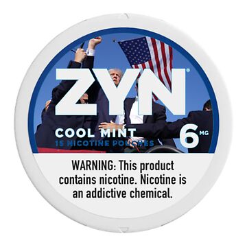 "Trump Zyn" Sticker for Sale by mandyhalper | Redbubble
