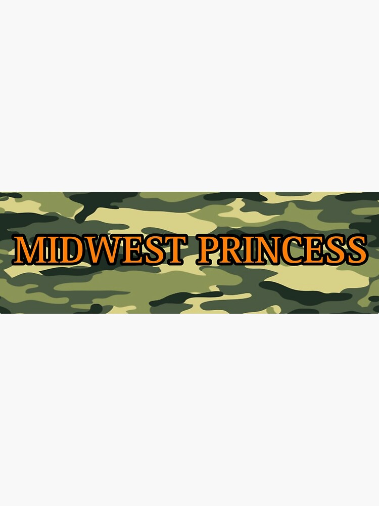 "chappell roan bumper sticker midwest princess" Sticker for Sale by ...