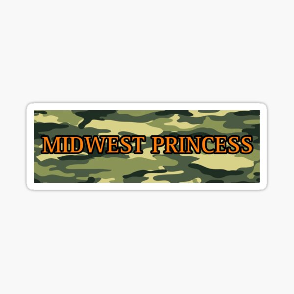 "chappell roan bumper sticker midwest princess" Sticker for Sale by ...