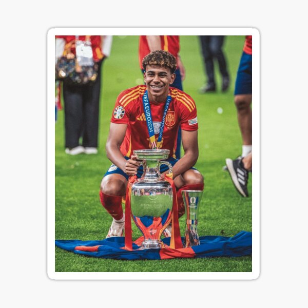 "Lamine Yamal the New Superstar in World Football has arrived " Sticker ...