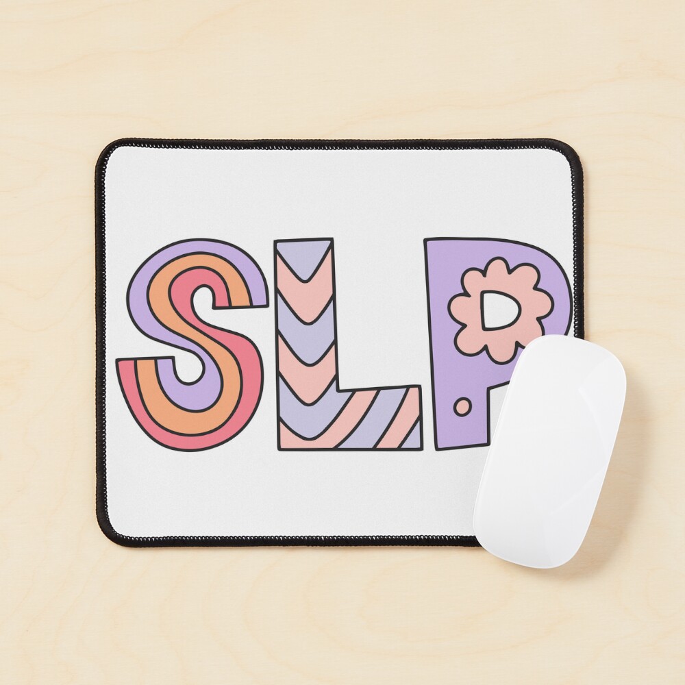 "SLP I Speech Language Pathologist l Colorful" Sticker for Sale by ...