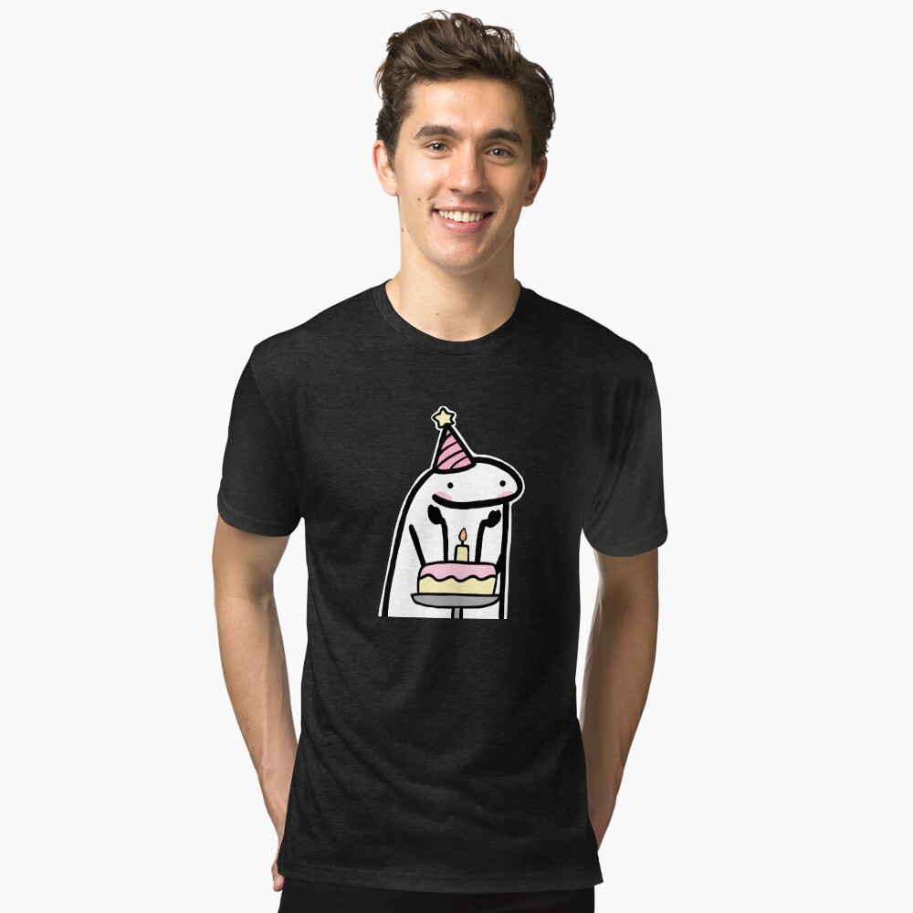 "Birthday Stickthing" Sticker for Sale by Greyghostsco | Redbubble