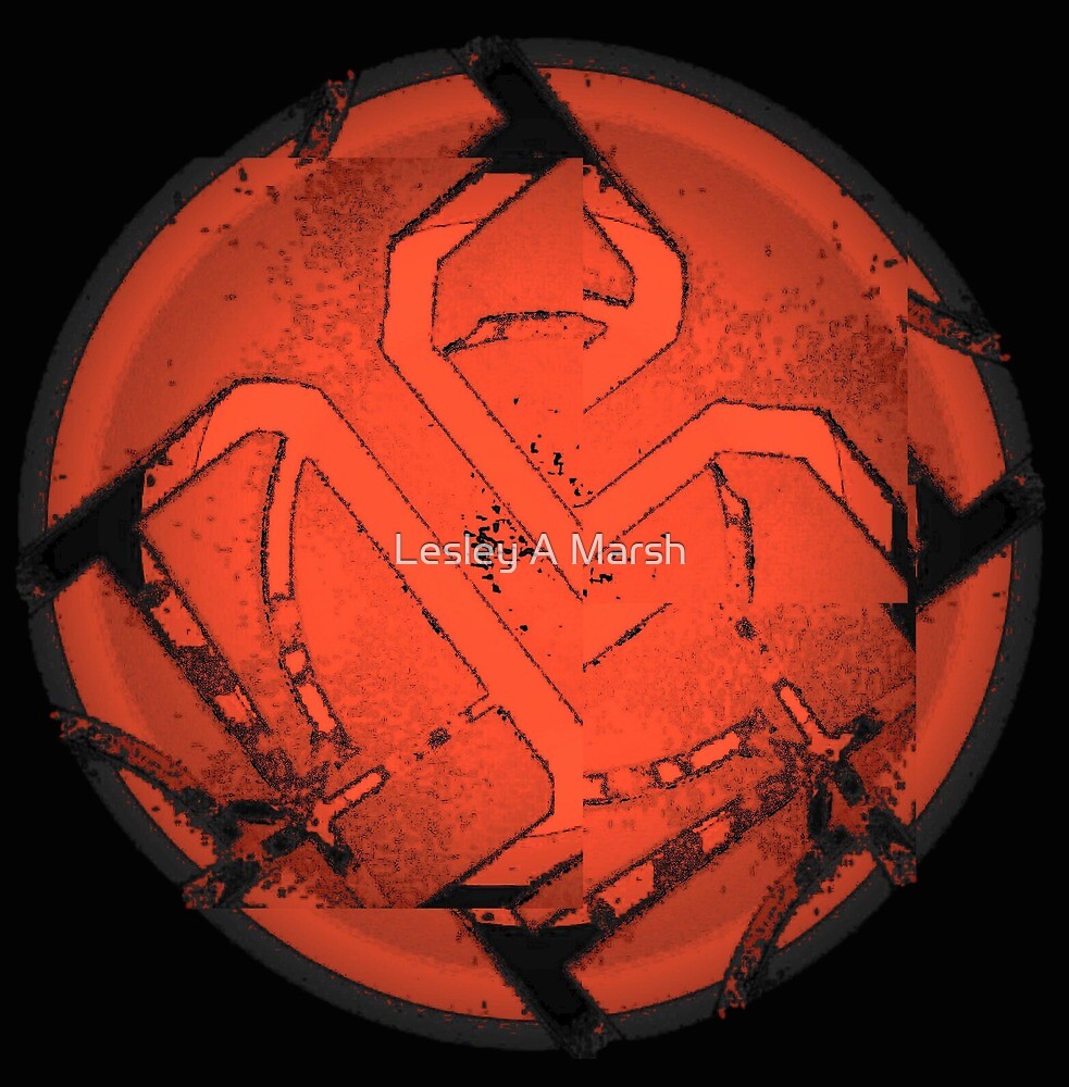 "KELKIRK ST. Reiki Shield" by Lesley A Marsh | Redbubble