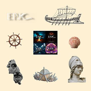 "Epic the musical sticker pack " Sticker for Sale by utopianmyricae ...