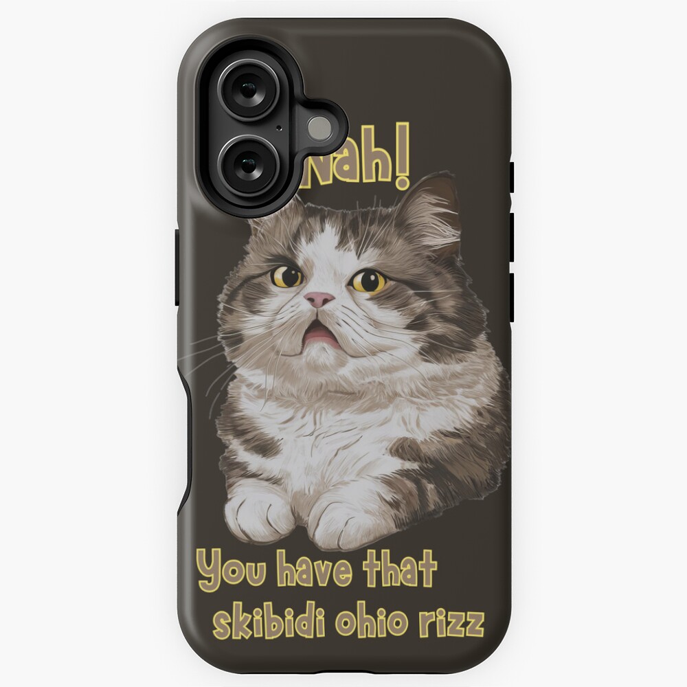 "You have that skibidi ohio rizz cat meme funny brainrot" Poster for ...