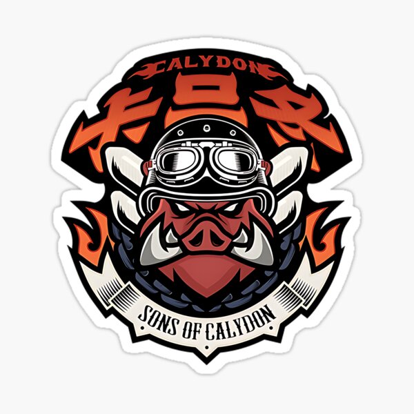 "Sons of Calydon Faction from ZZZ" Sticker for Sale by Engels-millon ...