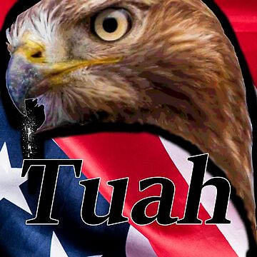 "Hawk tuak" Sticker for Sale by mergedbliss | Redbubble