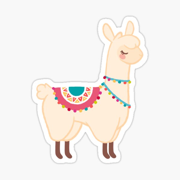 Llama Stickers | Redbubble