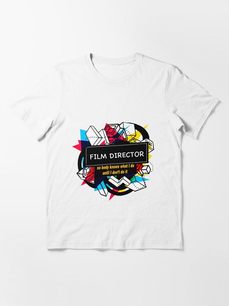 "FILM DIRECTOR" T-shirt for Sale by emmatnoah | Redbubble | film ...