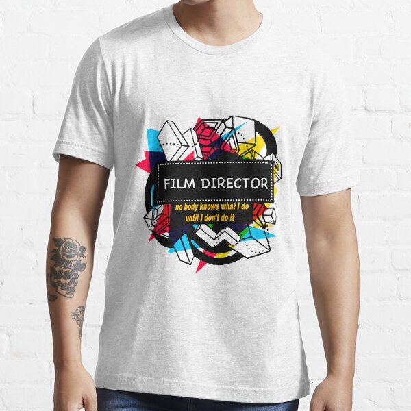 "FILM DIRECTOR" T-shirt for Sale by emmatnoah | Redbubble | film ...