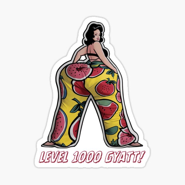 "level 1000 gyatt ohio sigma fanum tax rizzler mewing" Sticker for Sale ...