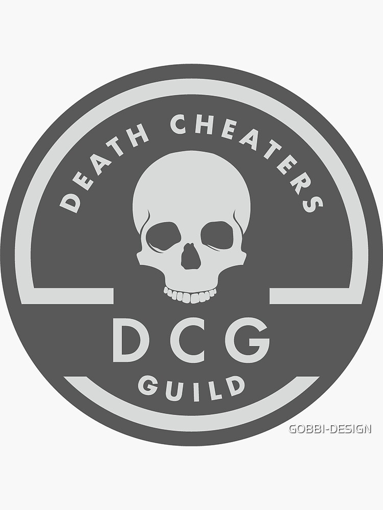 "Death Cheaters Guild | D.C.G. • Drift" Sticker for Sale by GOBBI ...