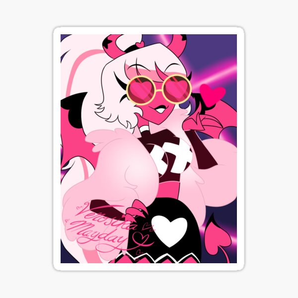 "Verosika Mayday Poster [Signed]" Sticker for Sale by ManicArtshops ...
