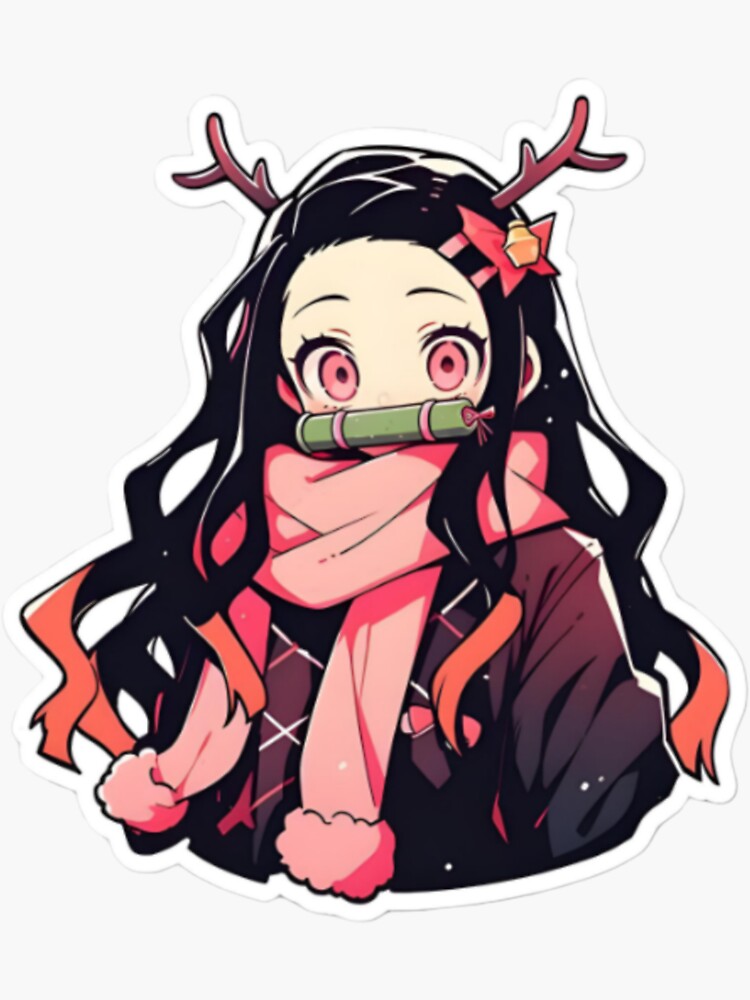 "Kamado Nezuko " Sticker by JeeanbillSart | Redbubble