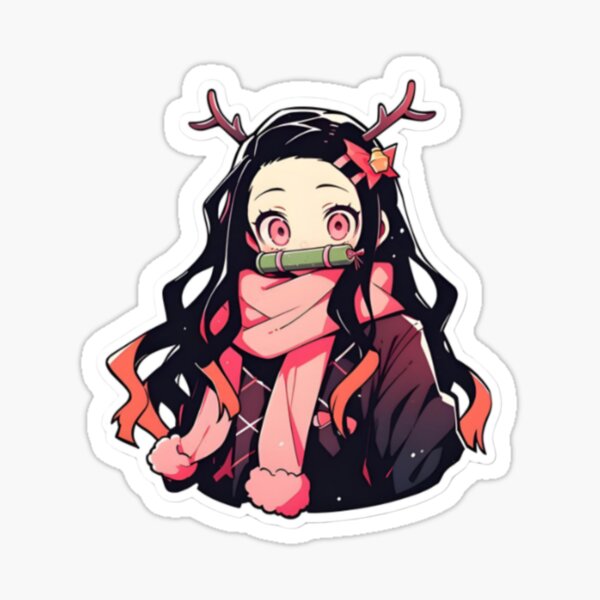 "Kamado Nezuko " Sticker by JeeanbillSart | Redbubble