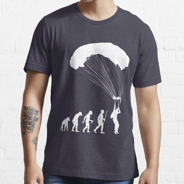 "Paragliding evolution" T-shirt for Sale by melsens | Redbubble ...