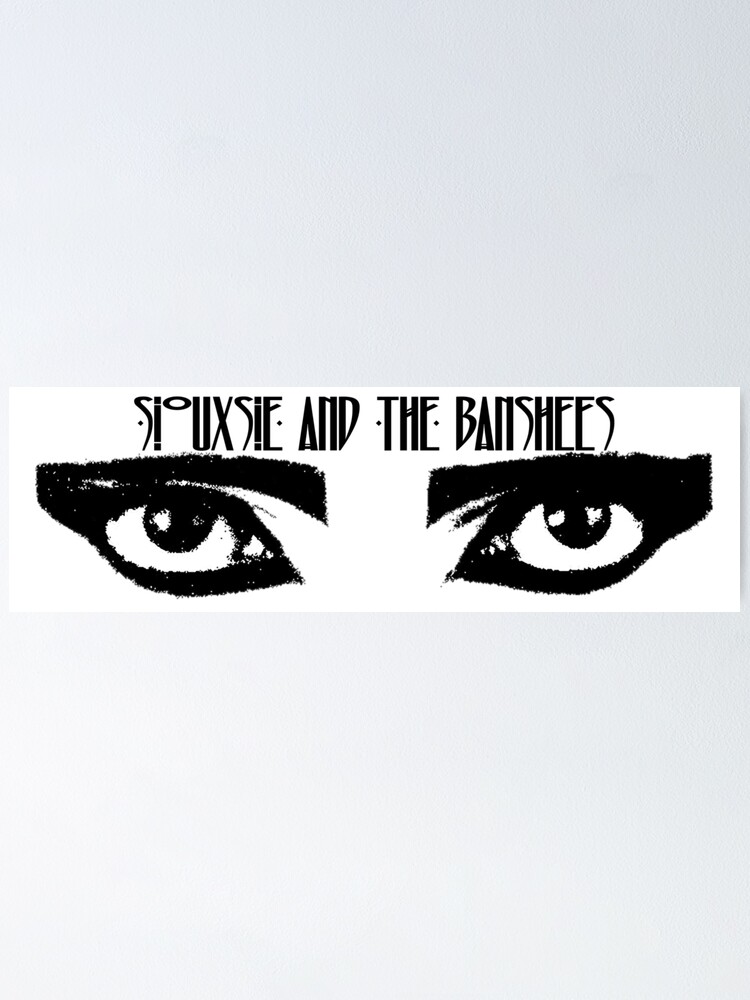 "Siouxsie and the Banshees - Eyes of Siouxsie Sioux 3" Poster for Sale ...
