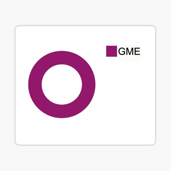 "GameStop Purple Circle" Sticker for Sale by nocellnosell | Redbubble