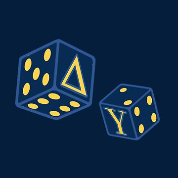 "Delta Upsilon Beer Die" Sticker for Sale by Landler-Customs | Redbubble