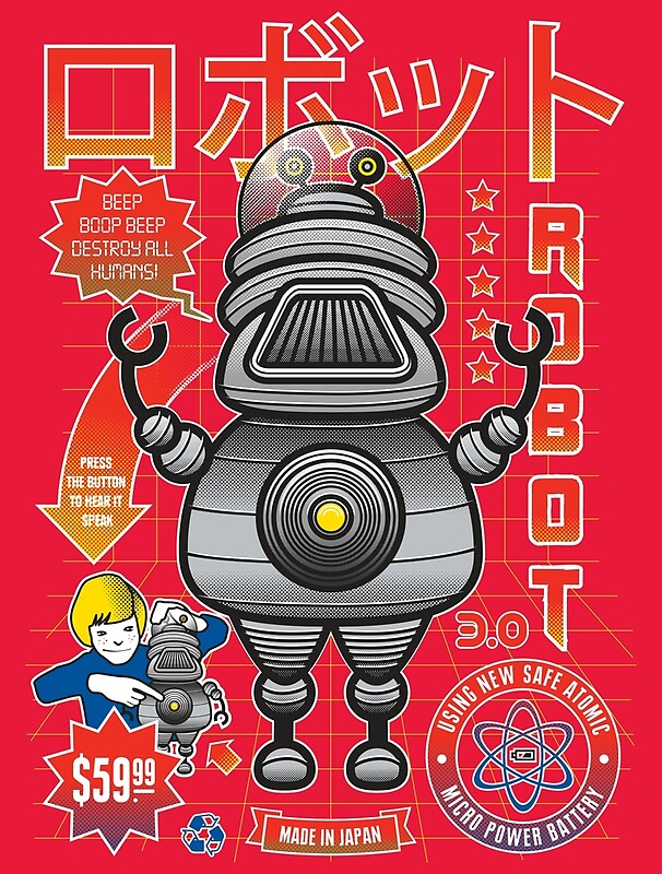 "Robot 3.0" by heavyhand | Redbubble