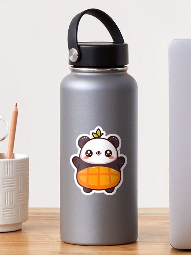 "Mango Panda" Sticker for Sale by Delidream | Redbubble