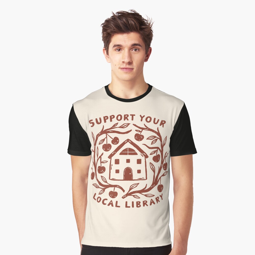 "Support Your Local Library" Sticker for Sale by ohjessmarie | Redbubble