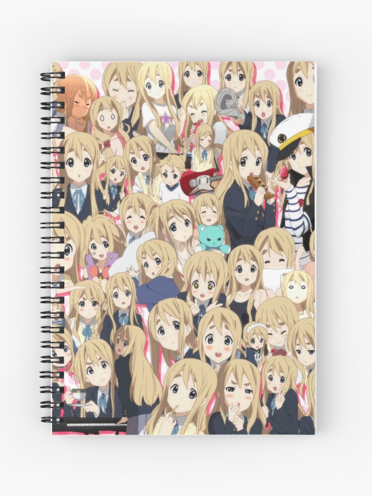 "K-On! - Mugi" Spiral Notebook for Sale by TheSmartChicken | Redbubble